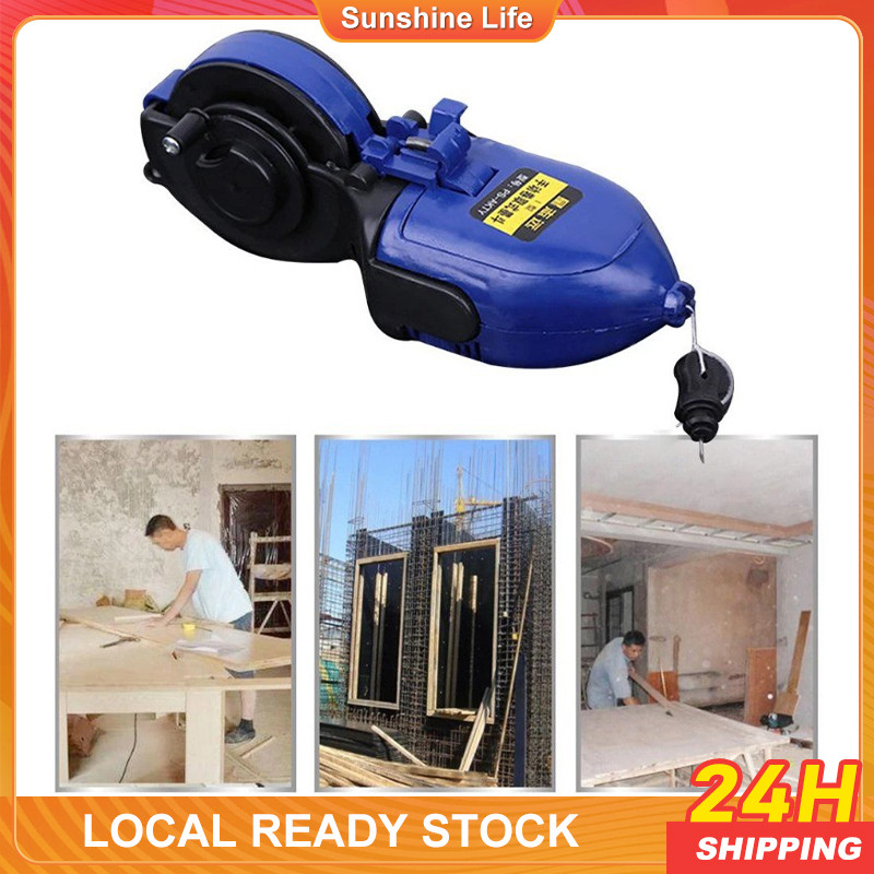 30M/Ink Fountain/Carpenter Marking Pen/Chalk Line Reel/Marking Tool ...