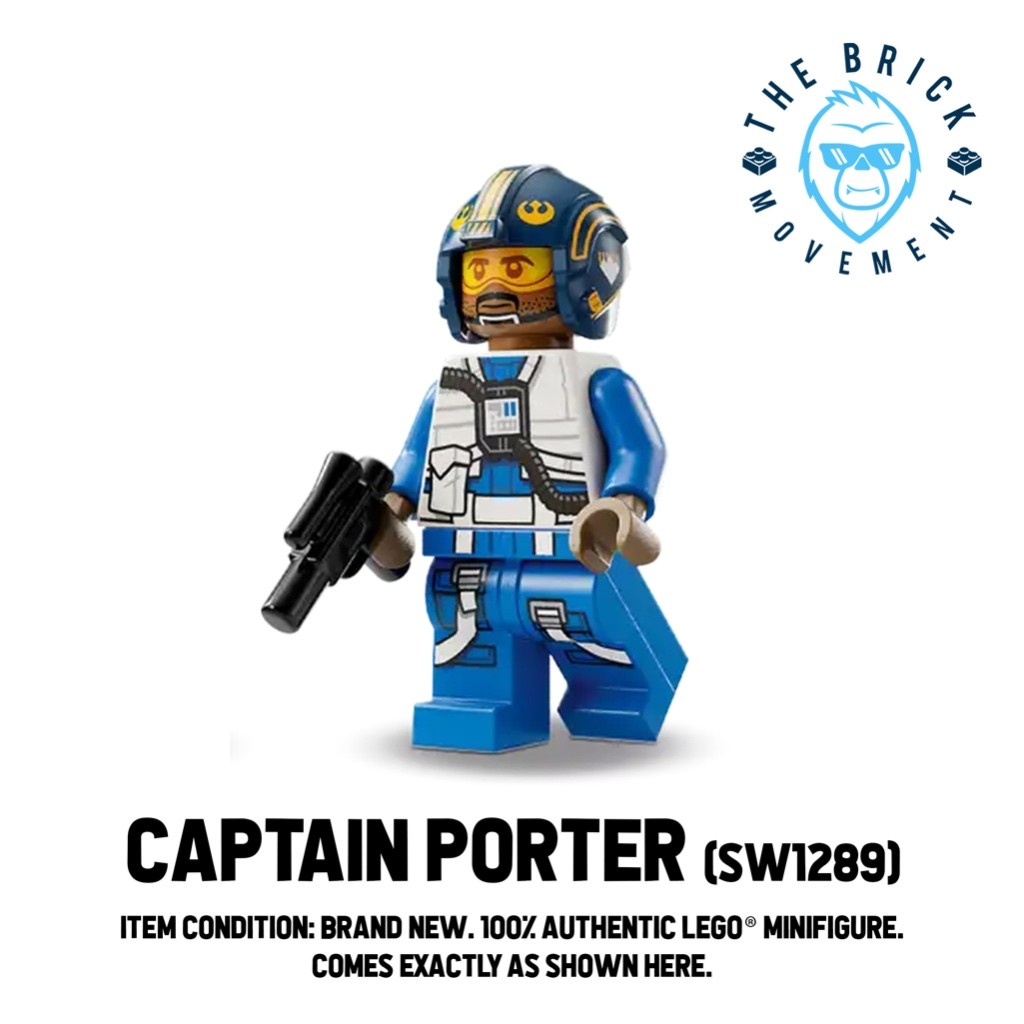 STAR WARS Captain Porter Minifigure | Shopee Philippines