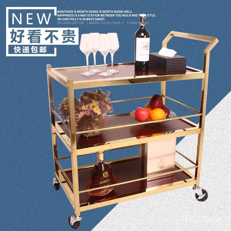 Tea Cart Mobile Cart Commercial Dim Sum Hotel Dining Cart Restaurant ...