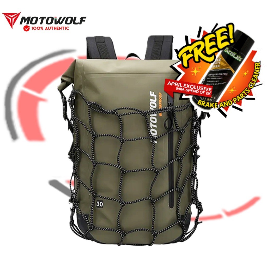 Motowolf Waterproof Backpack 30L MDL0714 | Shopee Philippines