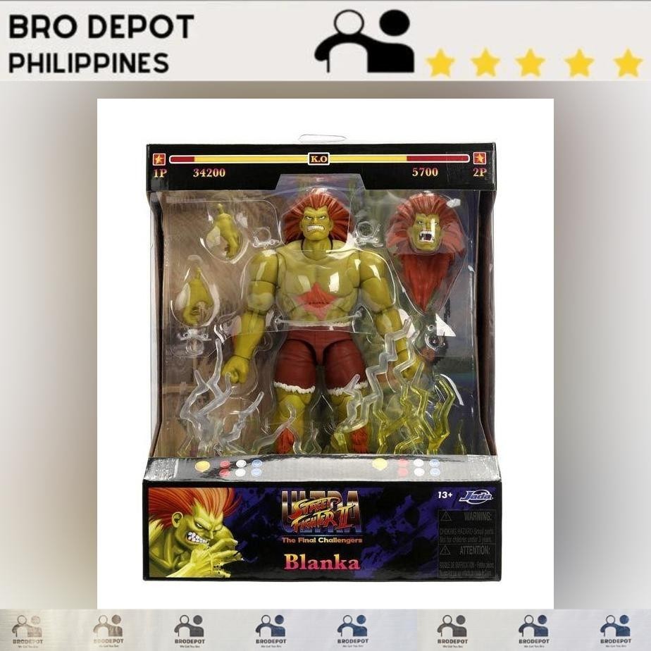 [Ready Stock] Jada Toys 6" | Street Fighter | Blanka Figure (Deluxe ...