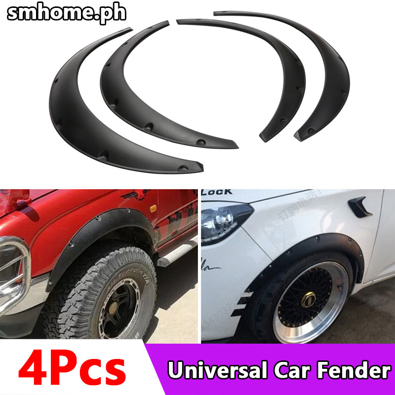 4PCS Durable Fender Extensions – Universal Flexible Car Body Styling ...