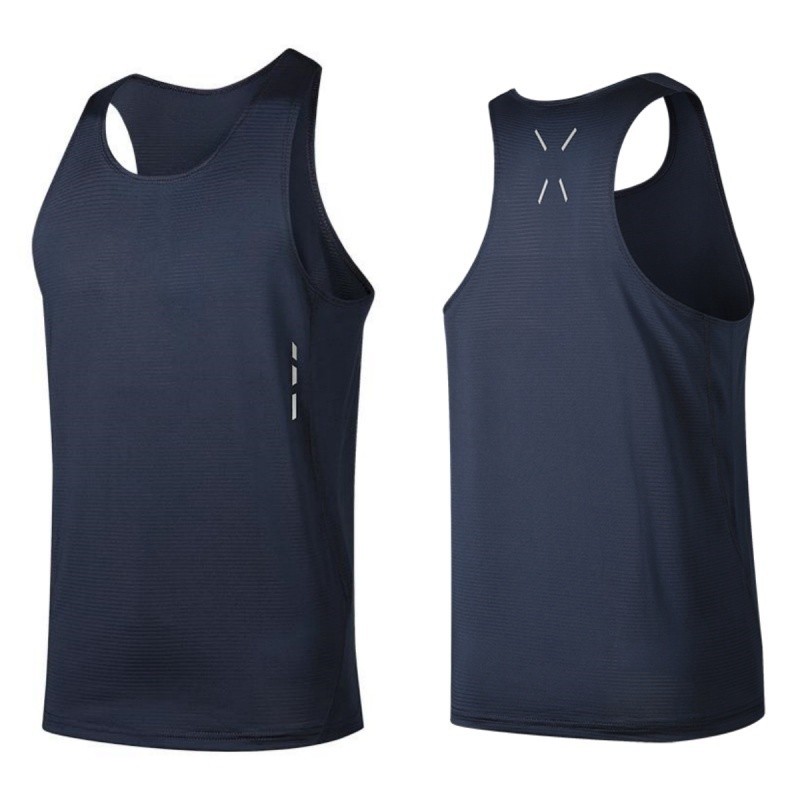 VEST FOR Men's Sports Dri-Fit Spandex Basketball Running Sleeveless ...