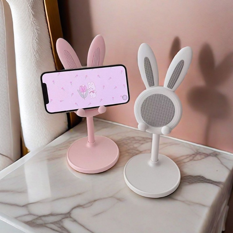 The Bunny Phone Stand Can Be Used Horizontally or Vertically on The ...