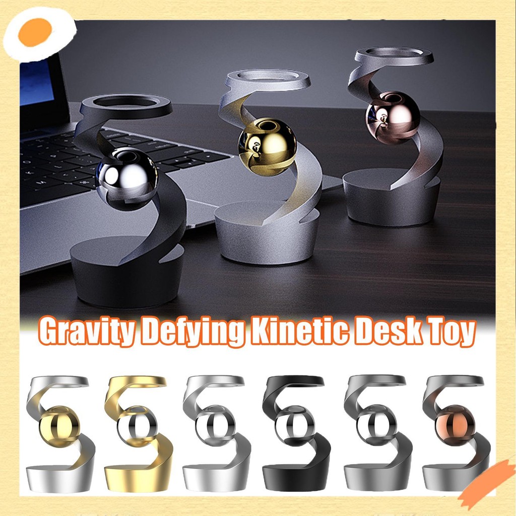 Rotating Desk Toy Desktop Suspended Gyroscope Fidget Toy for Stress ...