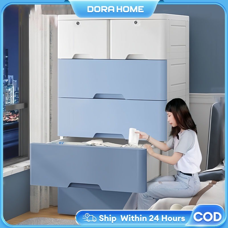 7 Layers Drawer Storage Cabinets 50CM Wide Space Saving Storage ...