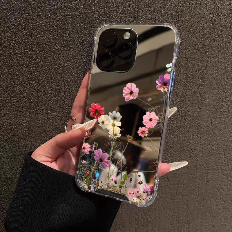 Cute Flower Phone Case For iPhone 16 Pro Max 16E 15 14 13 12 11 Pro XS ...
