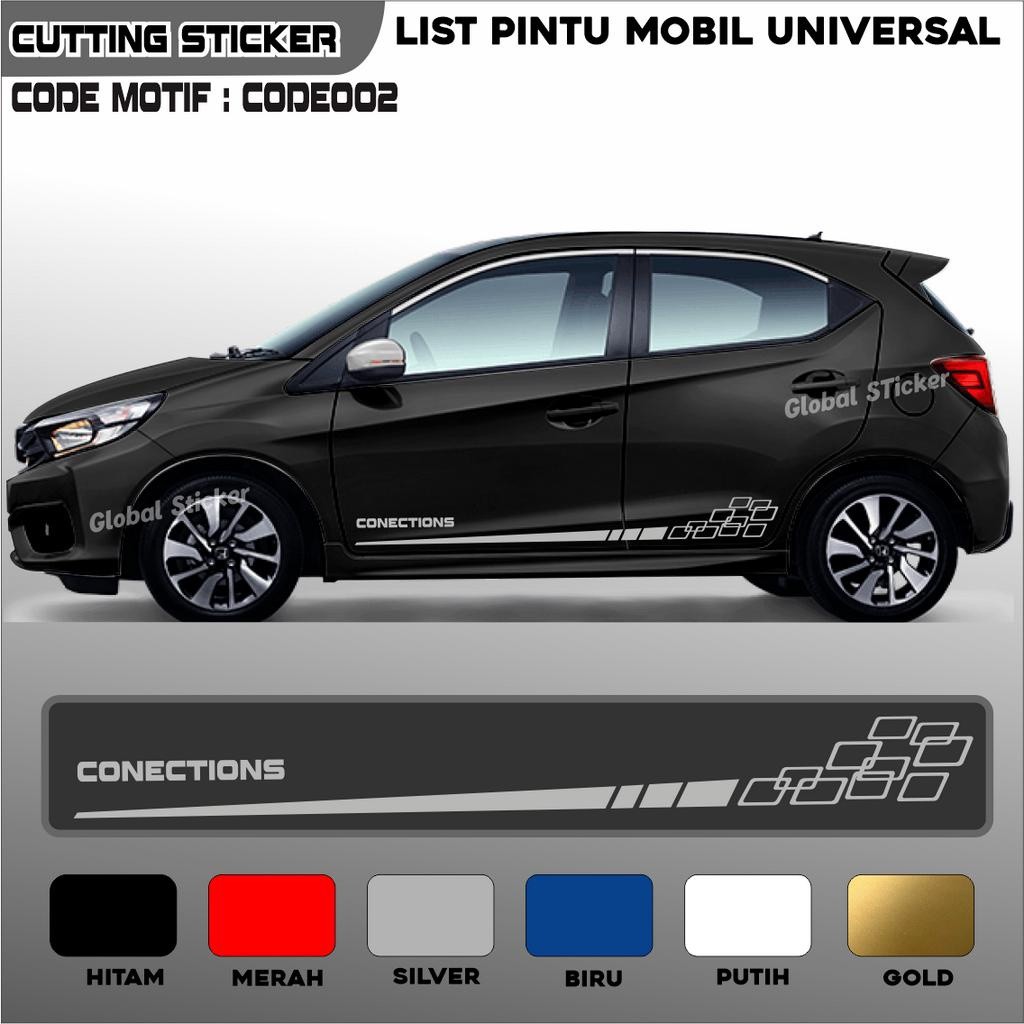 Brio Car Cutting Sticker, Side Body, Car List, Latest Motifs, Color ...