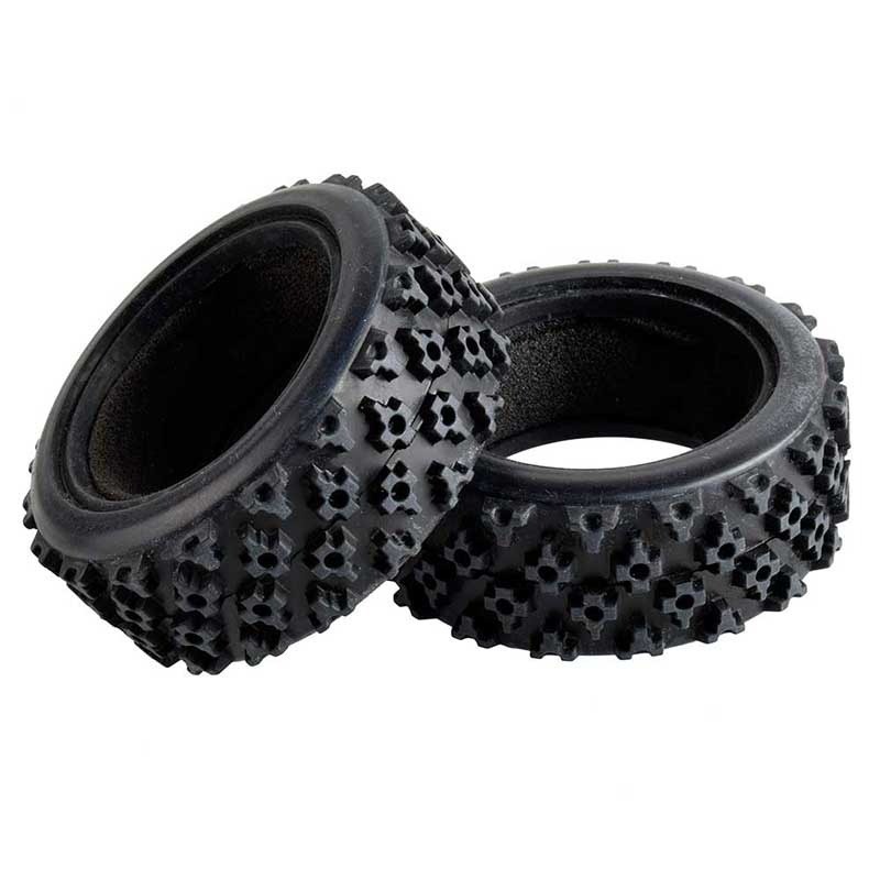 4Pcs 70Mm 1/10 RC Off-Road Buggy Car Rubber Tires Wheel Tyres Front For ...