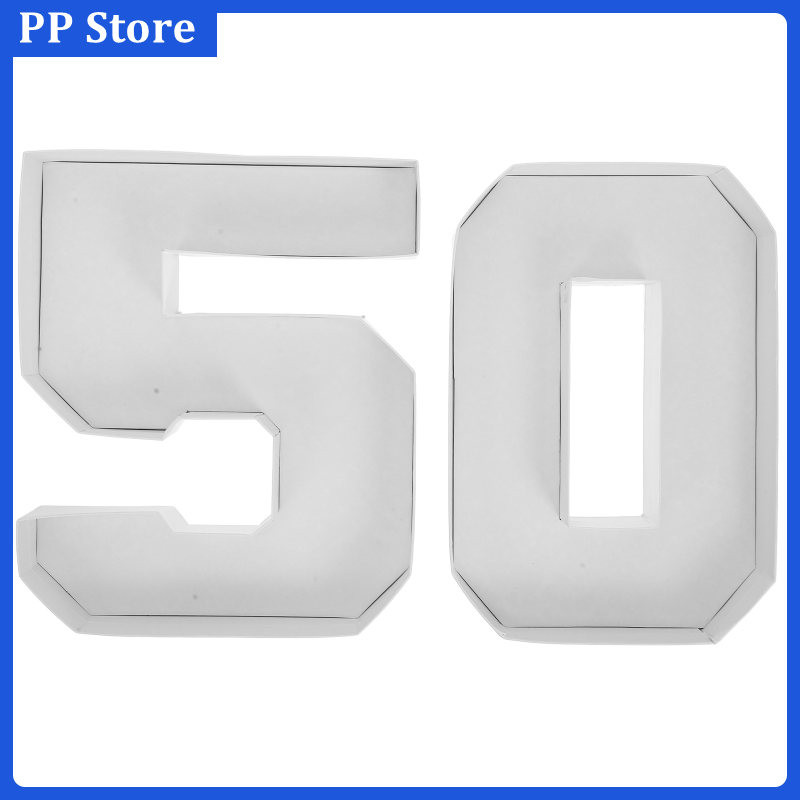 2 Pcs Digital Candy Box Large Cardboard Numbers Fillable Tray Sweets ...