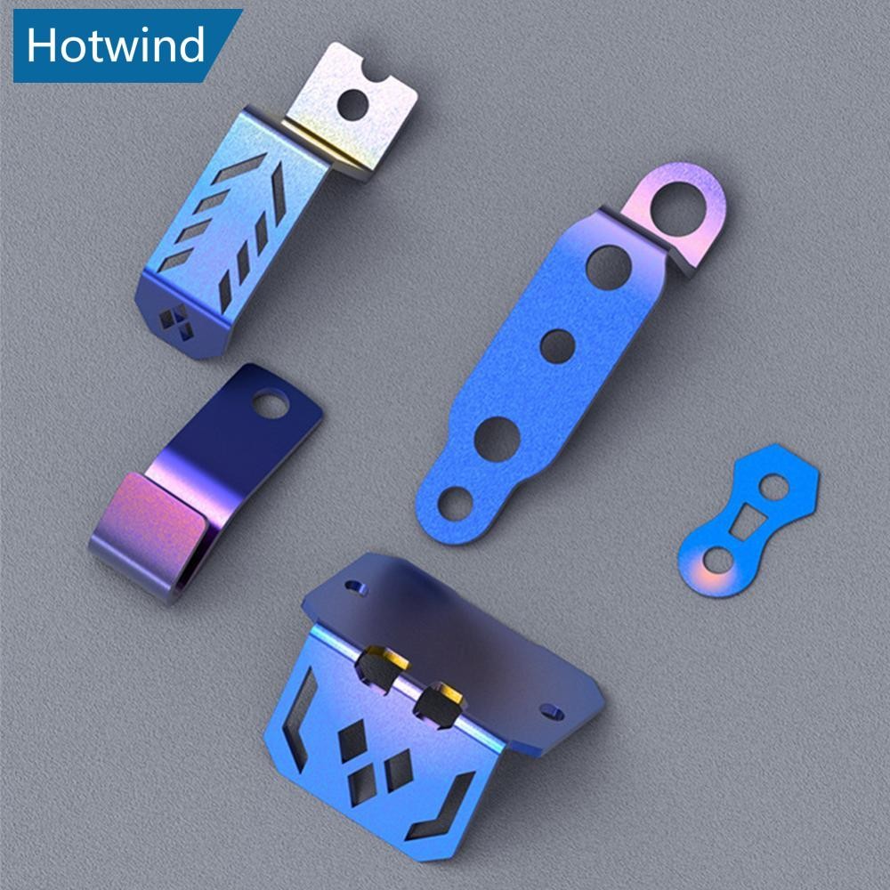 HW Universal Motorcycle Rearview Mirror Headlight Mounting Spotlight ...