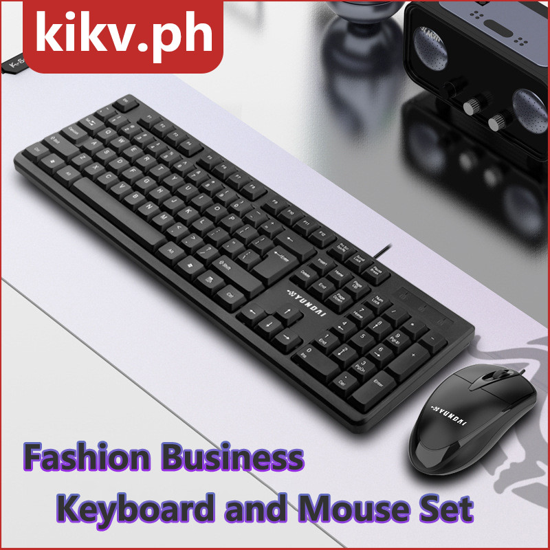 USB Wired Office Keyboard and Mouse for PC Laptop Computer | Shopee ...
