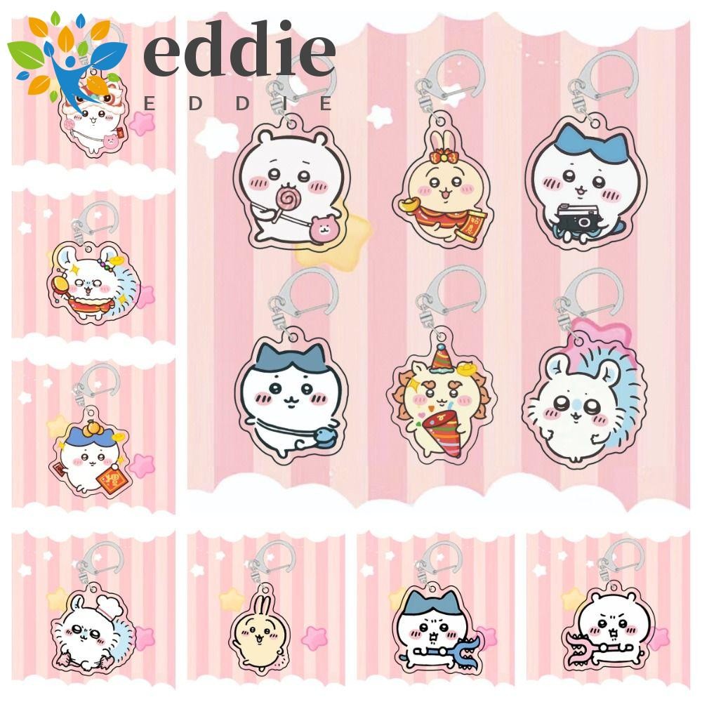 26EDIE Anime Chiikawa Keychain, Momonga Rakko New Year Chiikawa Pendant ...