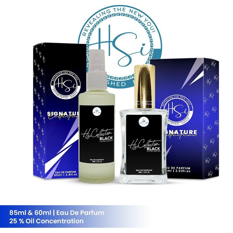 HSI Scents Collection Signature Black Perfume Limited Edition Oil Based ...