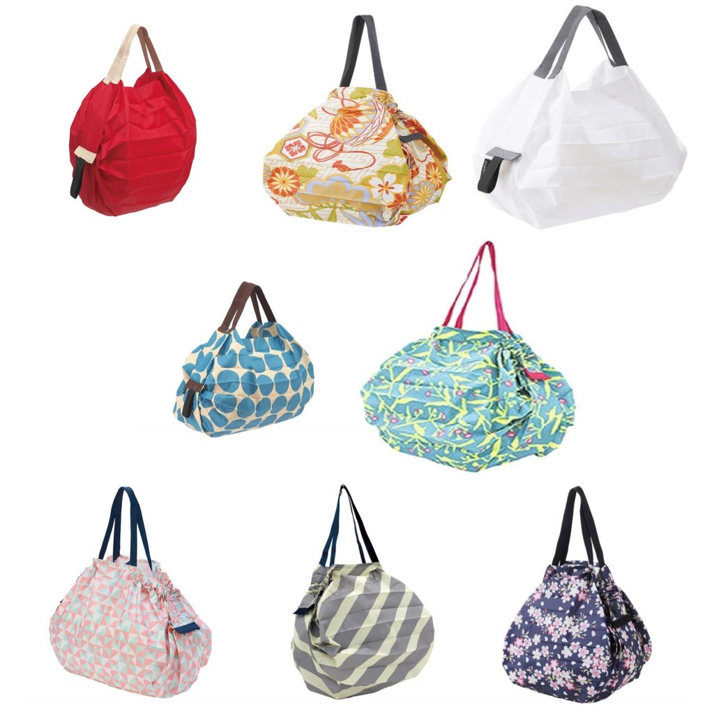 MARNA Shupatto Compact Bag L White Eco bag that can be folded at once S419W ,red,S,Single item ...
