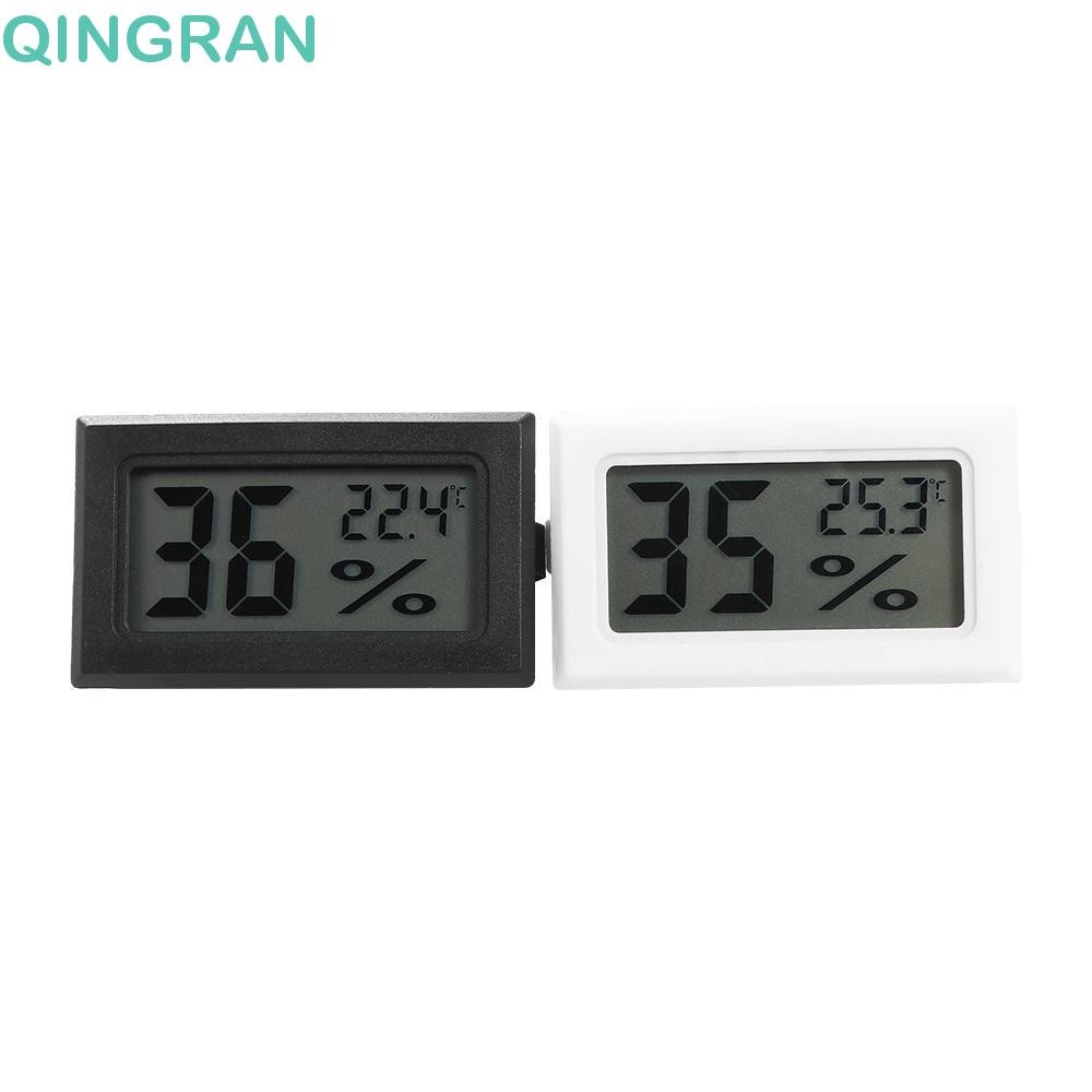 QINGRAN Temperature Sensor Convenient Embedded Hygrometer Gauge Thermometer Hygrometer Humidity ...