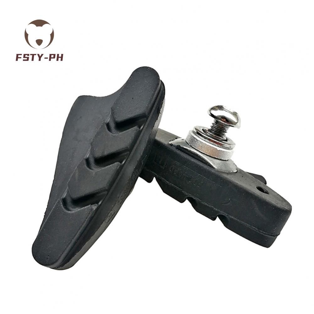 2 Pairs 55mm Bicycle Brake Pads C Brake Blocks for Mountain and Road ...