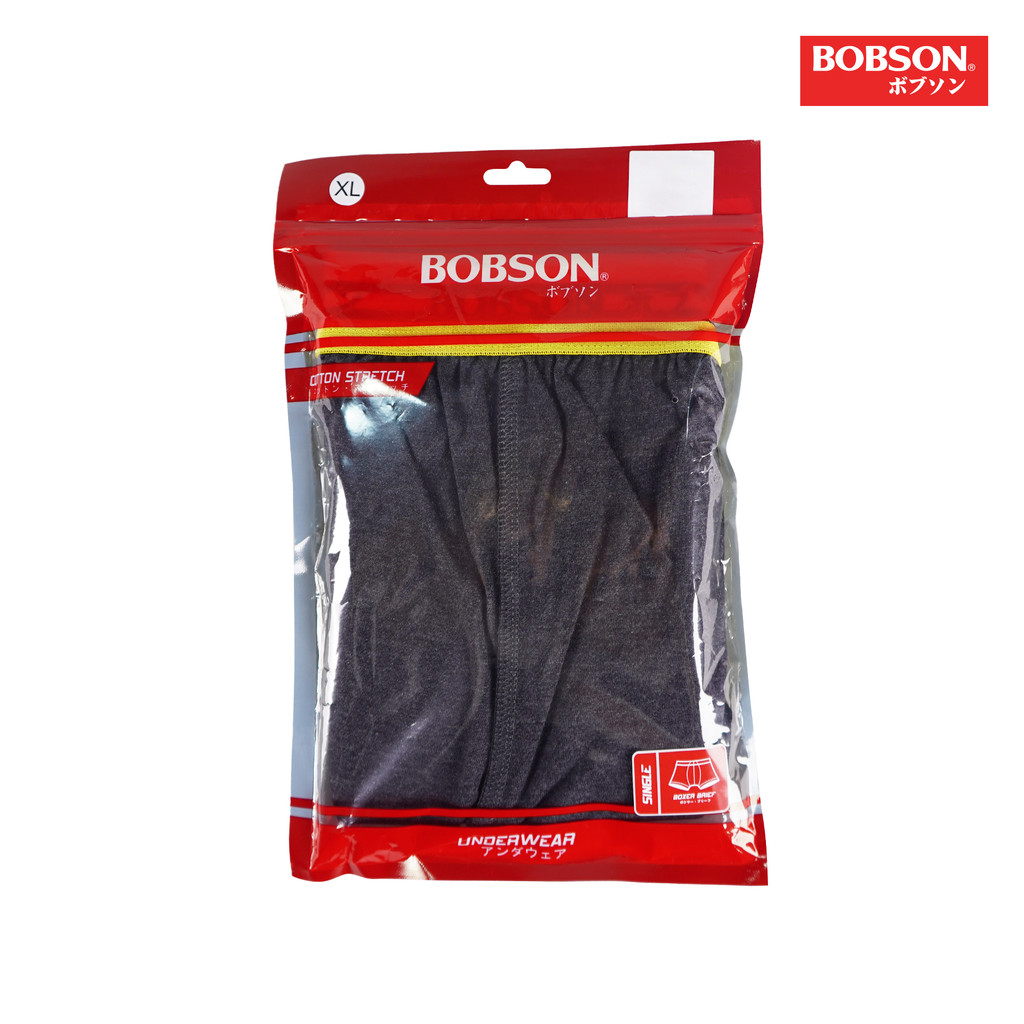 Bobson Japanese Men's Basic Accessories Innerwear Boxer Short 167134 (Black) | Shopee Philippines