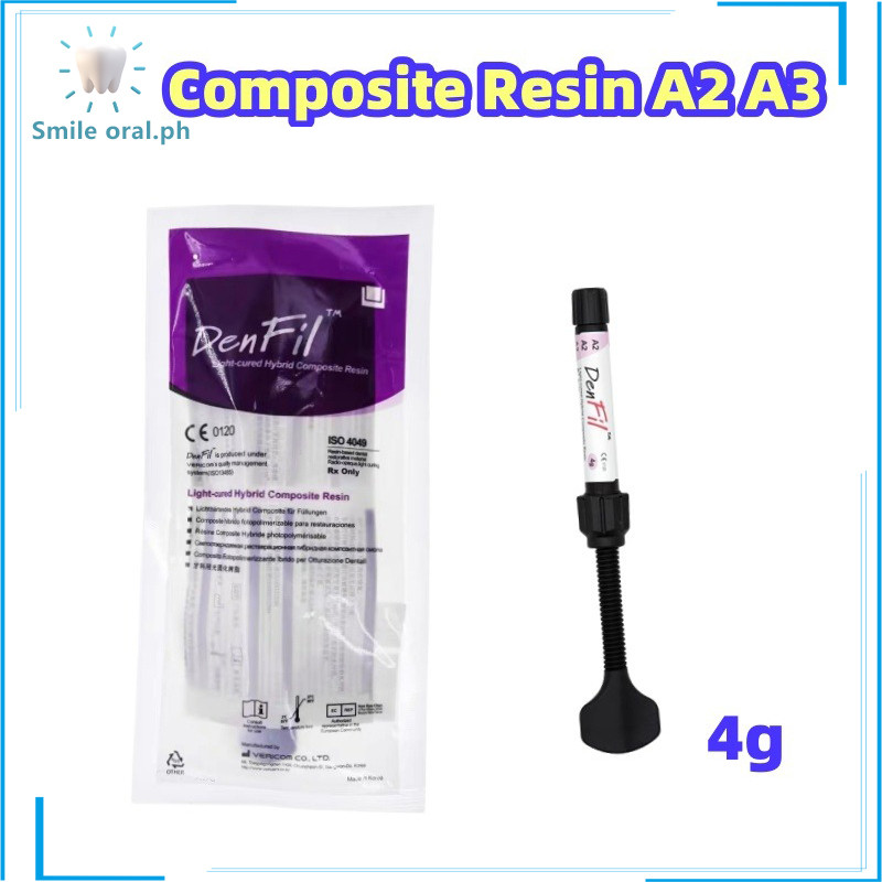 Vericom Denfil Light Cured Hybrid Composite Resin 4g/Pcs (Express in ...