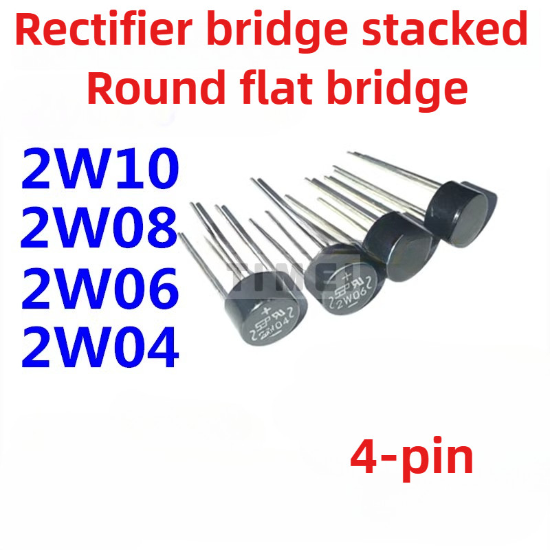 20/10pcs 2W10 2W08 2W06 2W04 Single-Phase Bridge Rectifier 800V 1000V ...
