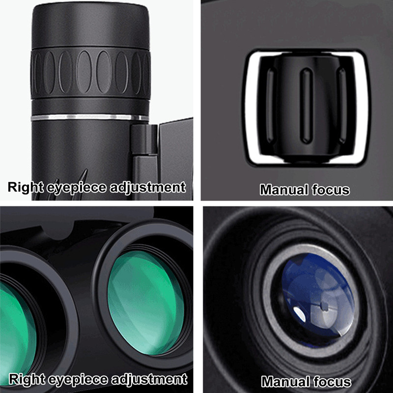 500X25 Binoculars High Power High Definition Micro Night Vision Single ...