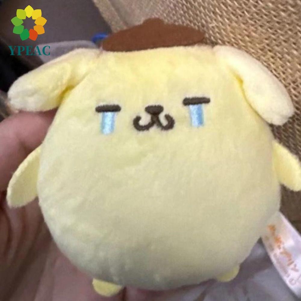 YPEAC PomPomPurin Keychain, Crying Expression Tears Sad Dolls Dog Plush ...