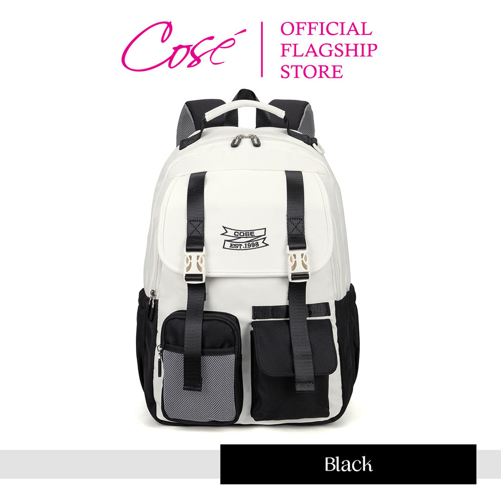 Cosé Ereen Multicolor Padded Laptop Backpack | Shopee Philippines