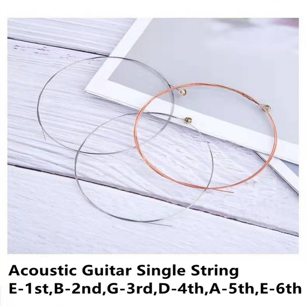 Top Quality Acoustic Guitar Single String Set E B G D A 012 014 024 027 ...