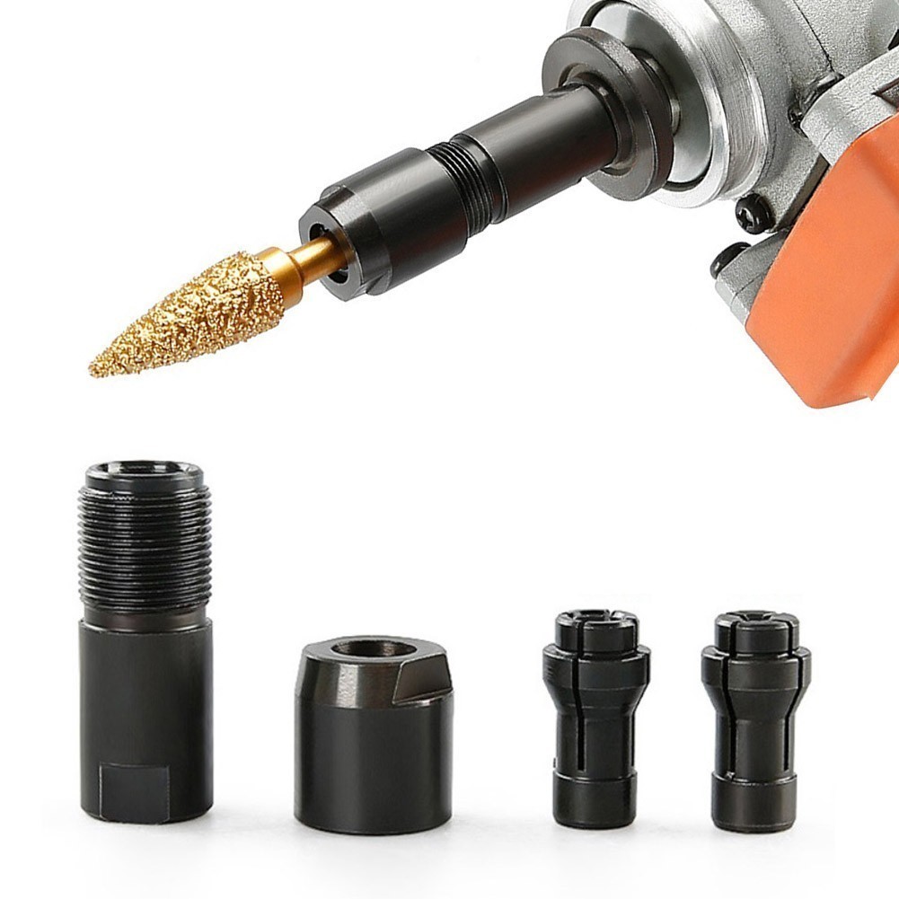 DHEART Tool~ For 100-type Angle Grinder Modified Adapter to Straight ...