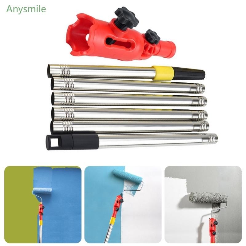 ANYS MultiAngle Portable Paint Roller Extension Poles Attachments Long ...