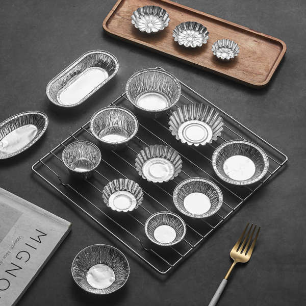 paper plate kitchen ware set plates paper plates Egg tart, tin foil ...