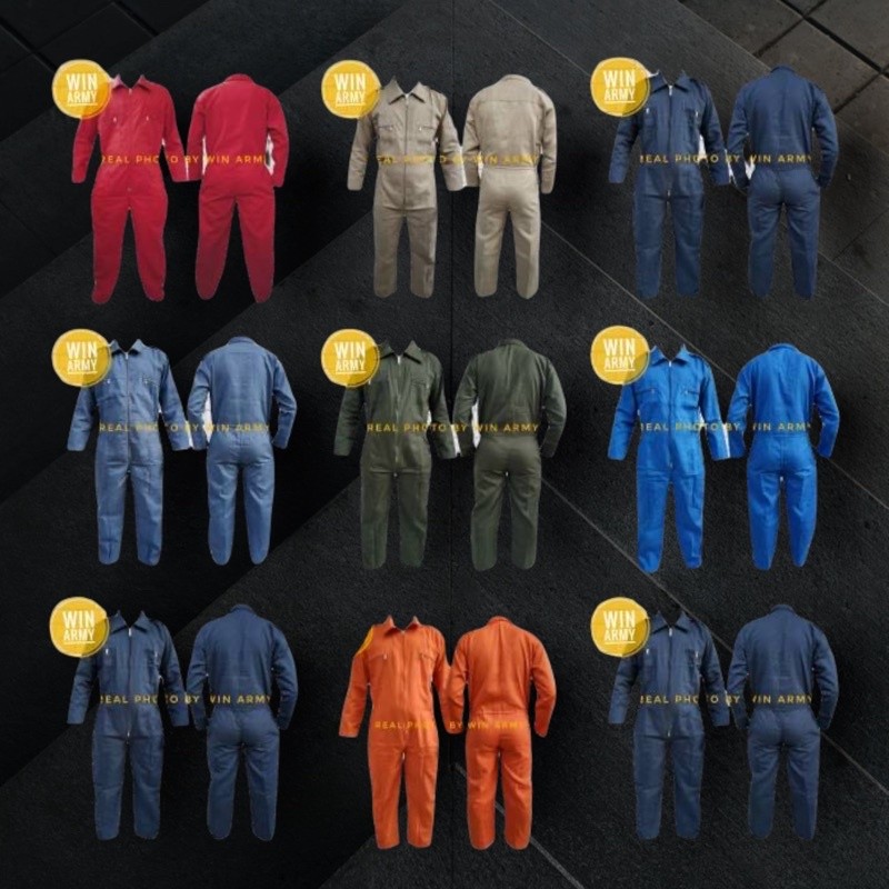 Best Shopee Wearpack / katelpak / coverall workshop uniform / mechanic ...