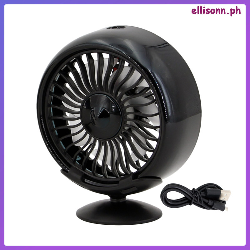 Mini Dash 360 Degree Rotatable Car Fan Cooler USB Fans Strong Wind ...