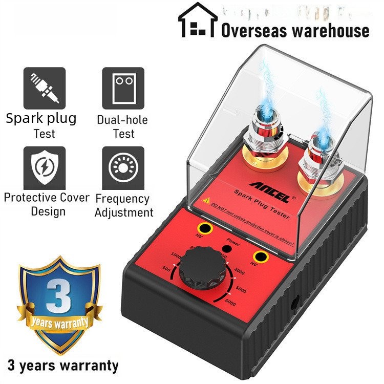 ANCEL Automobile Spark Plug Jump Fire Tester Ignition System Detector ...