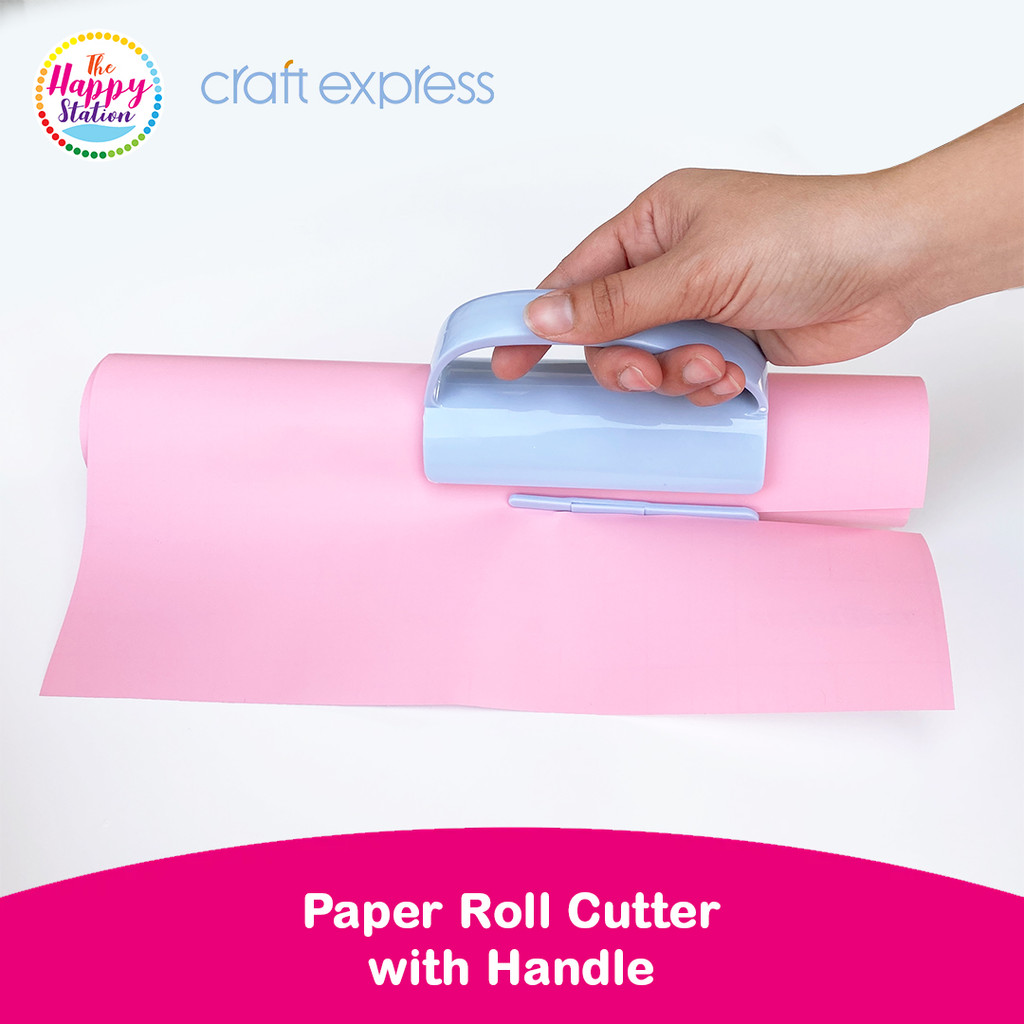 CRAFT EXPRESS | Paper Roll Cutter with handle | Shopee Philippines