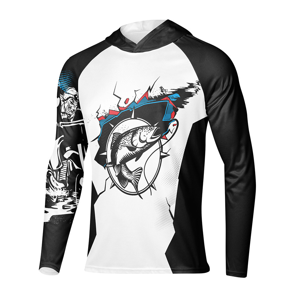 Performance Fishing Shirts Men Long Sleeve Uv Protection Fishing T ...