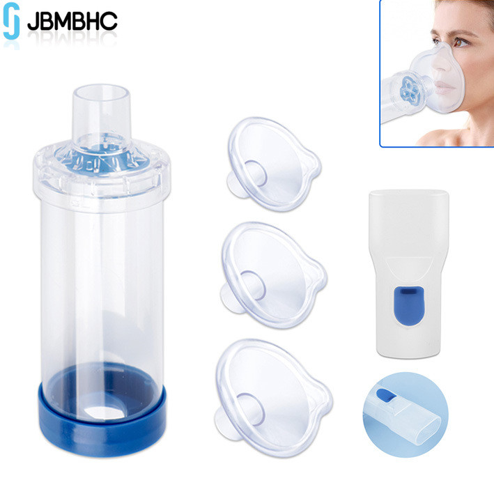 JBMBHC Silicone Pediatric Asthma Inhaler Spacer Chamber Spacer Aerosol ...