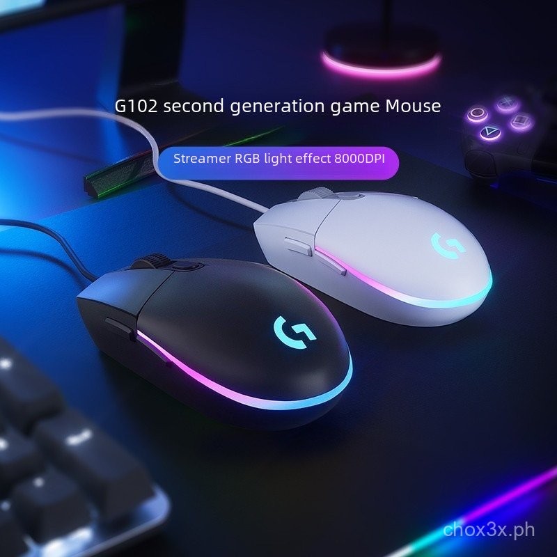 Logitech G102Logitech G102Second-Generation Wired Gaming Mouse for E ...