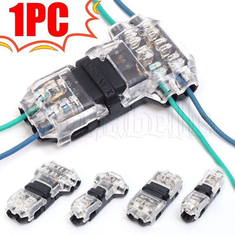 Low Voltage Wire Connector - Solderless Wire Splice Connector - 2Pin ...