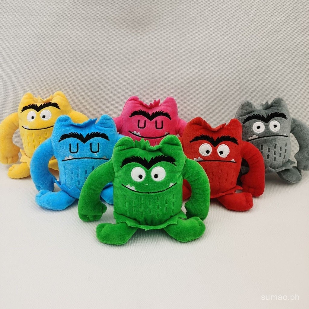 My Little Emotional Monster The color monster Plush doll，Holiday Gift ...