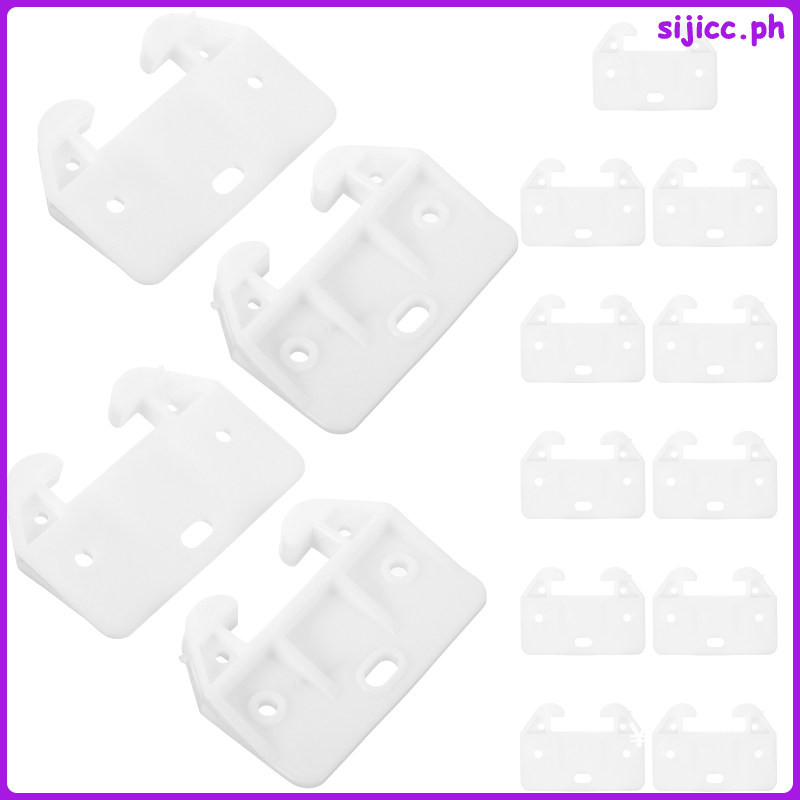 20 Pcs Dresser Hardware Drawers for Cabinets Latch Hook Slides Tracks ...