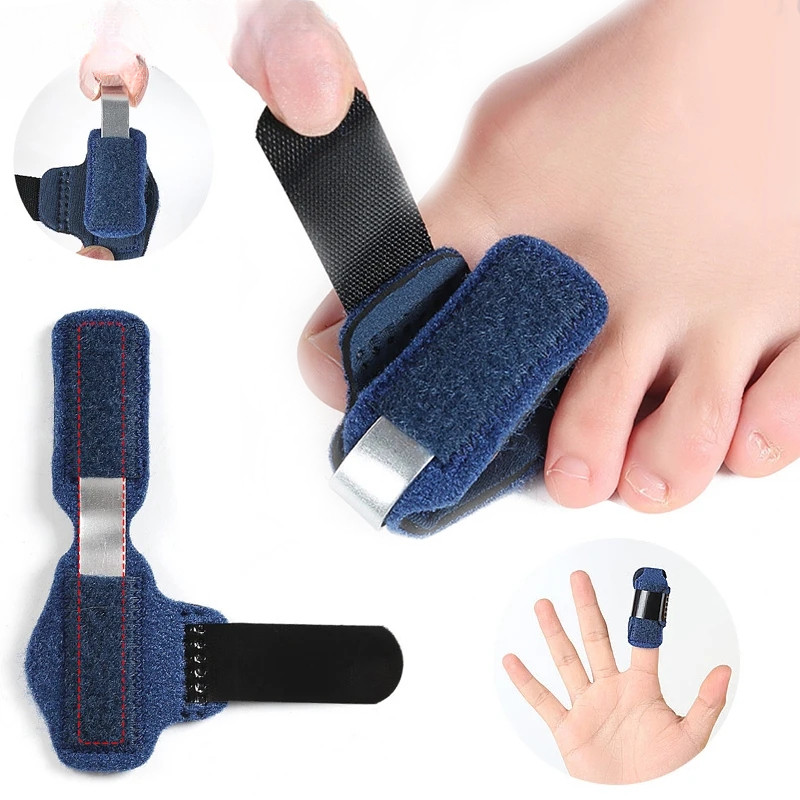 1PCS Toe Splint Finger Straightener Bent Claw Toe Corrector Alignment ...