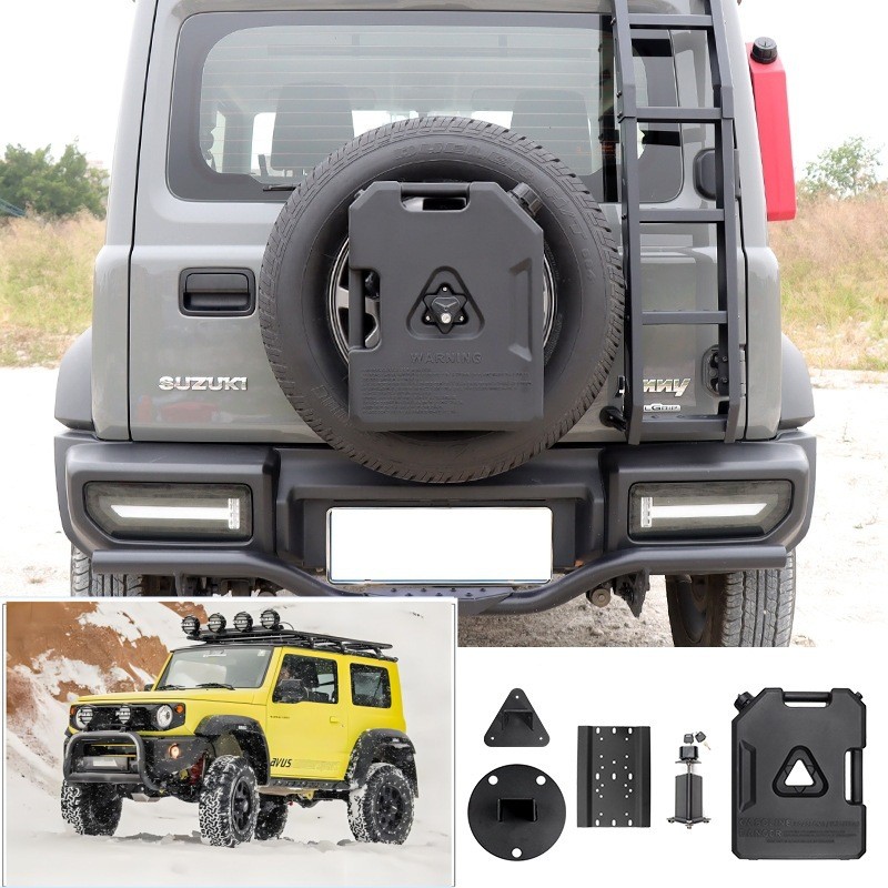 Applicable2018+Suzuki Jimny JB64 JB74Spare Tire Expansion Rack+11.3L ...