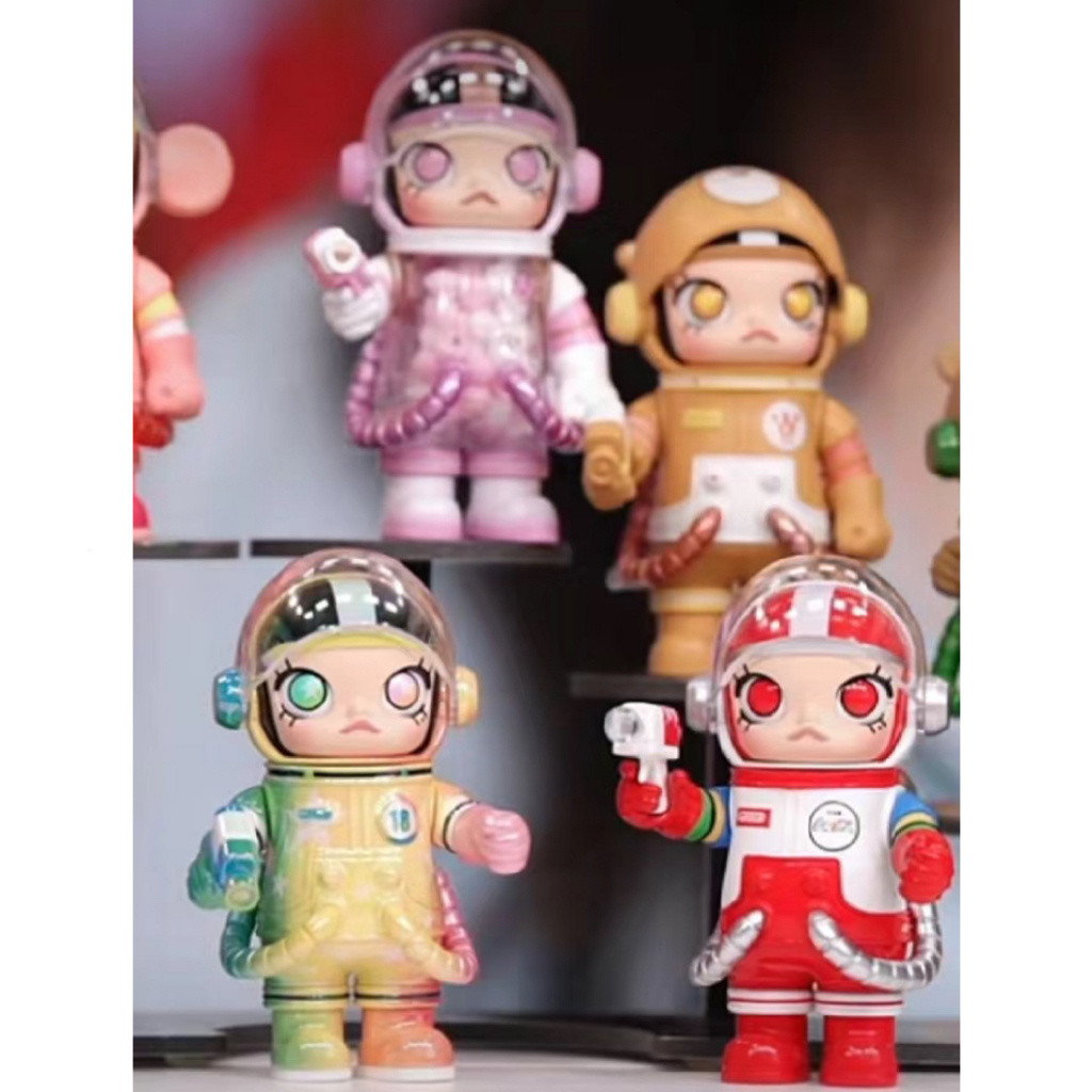 Official original popmart official store mega space molly 100% V.3 toy ...