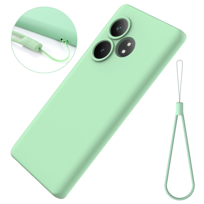 For Realme GT 6T, GT Neo6, GT 6 Case ELVEV Soft Premium Liquid Silicone ...