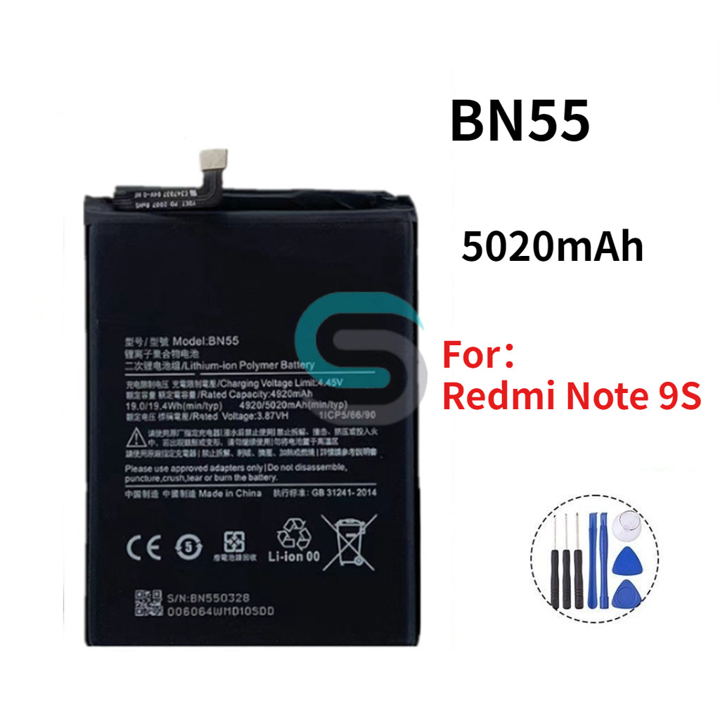 Battery BN55 FOR Xiaomi Redmi Note 9S | Shopee Philippines