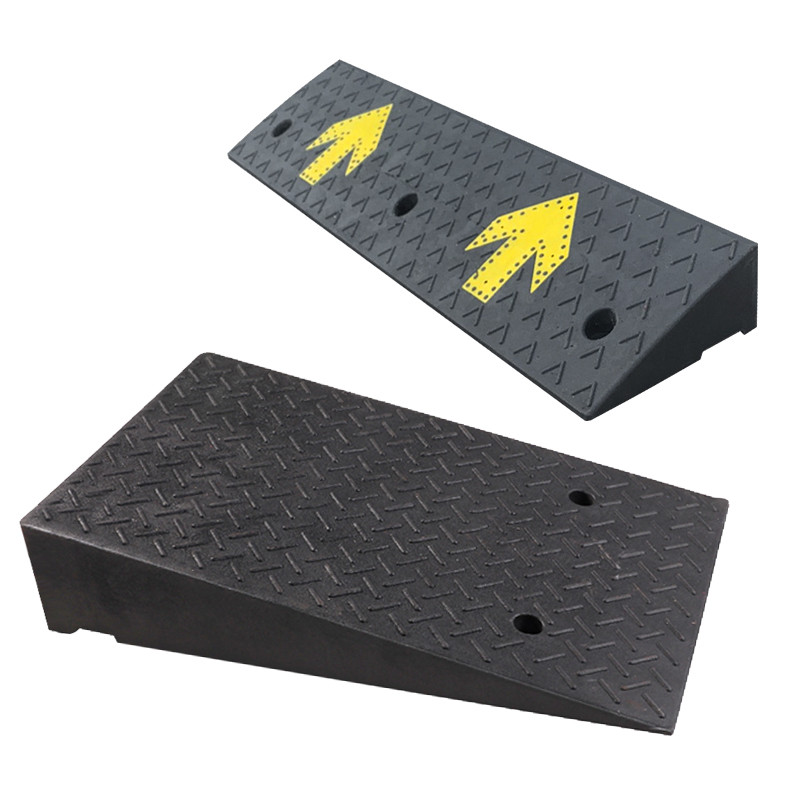 Widened Rubber Plastic Road Edge Slope Rubber Plastic Step Slope ...