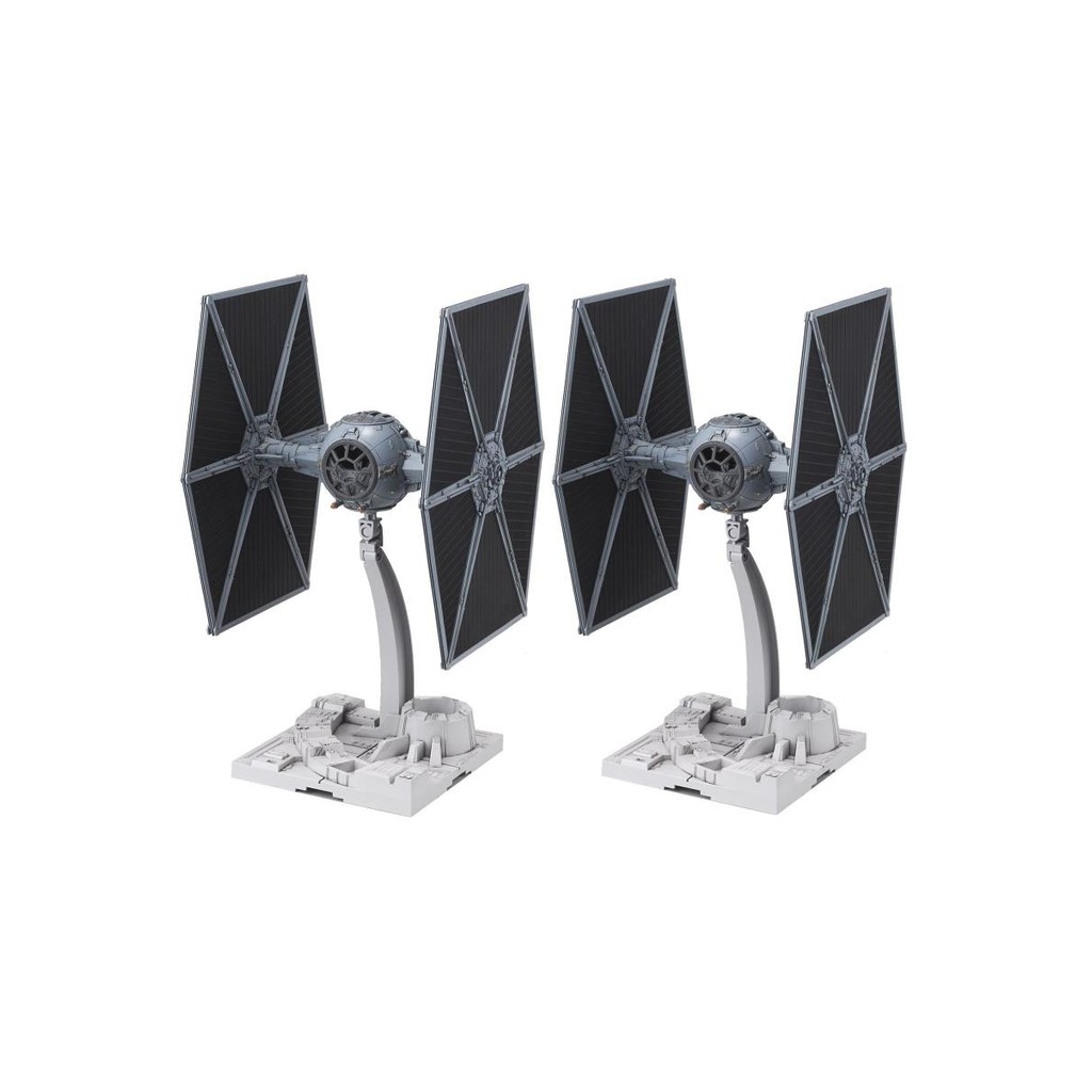 BANDAI SPIRITS Star Wars 1/72 TIE Fighter Color-coded Plastic Model ...