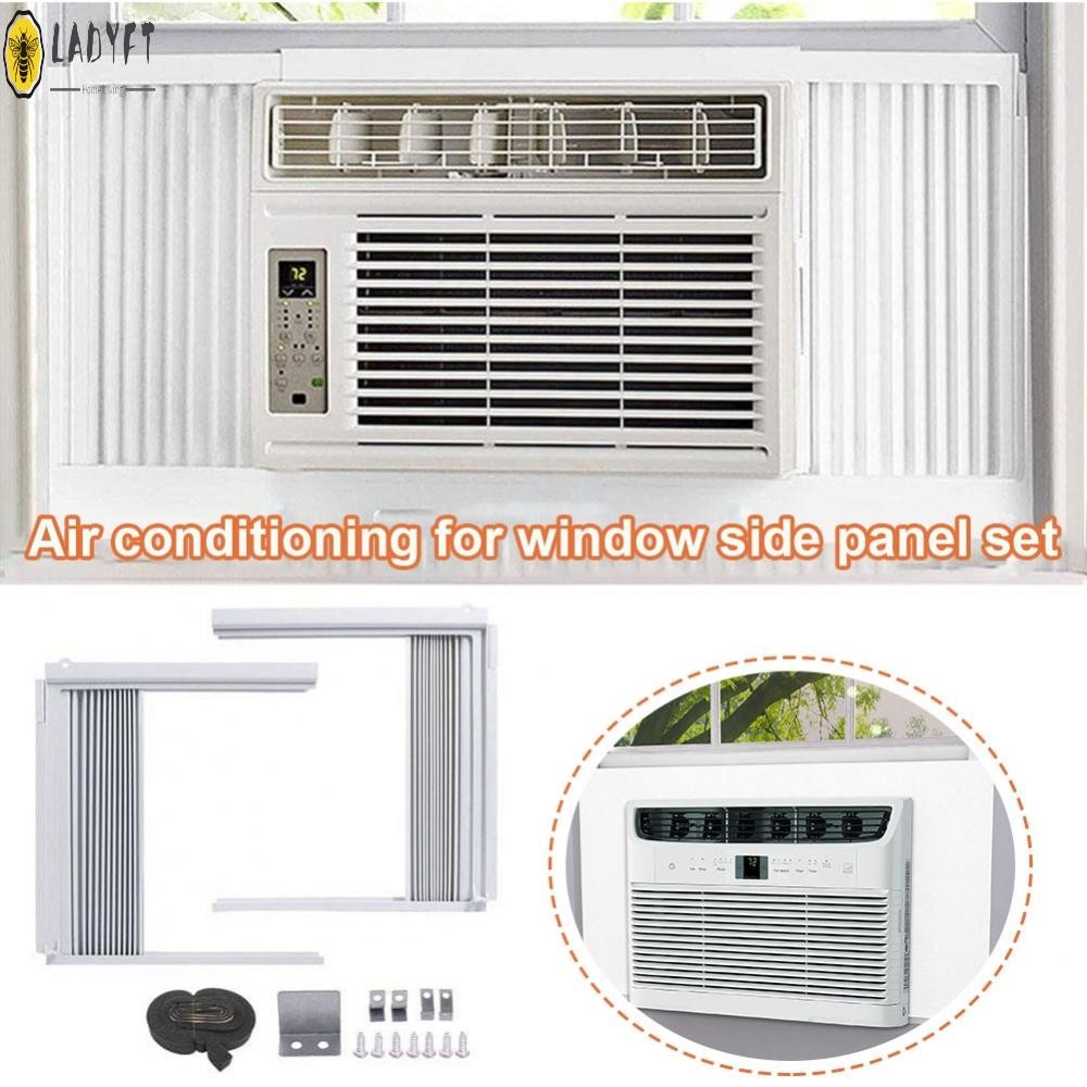 Folding AC Side Panels for Window Air Conditioner with Adjustable Frame ...