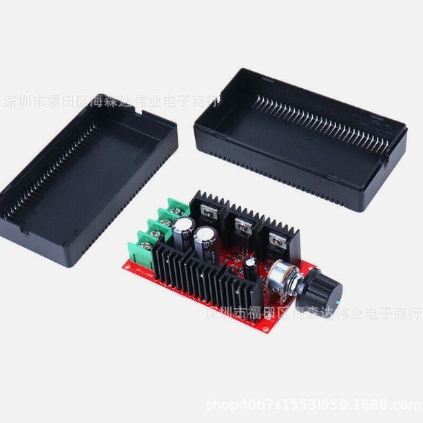 I 9-50V Motor Speed Regulator 2,000W with Shell 40A DC Brushed Motor ...